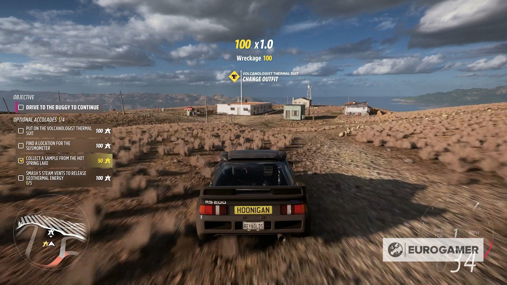 Forza Horizon 5 volcano objectives thermal suit, seismometer and hot ...