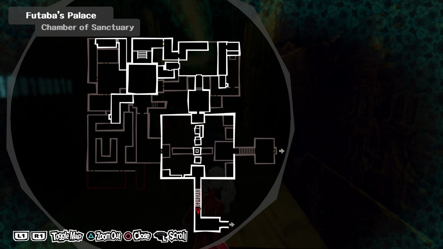 Persona 5: Futaba Palace dungeon - Great Corridor puzzles, Chamber of ...