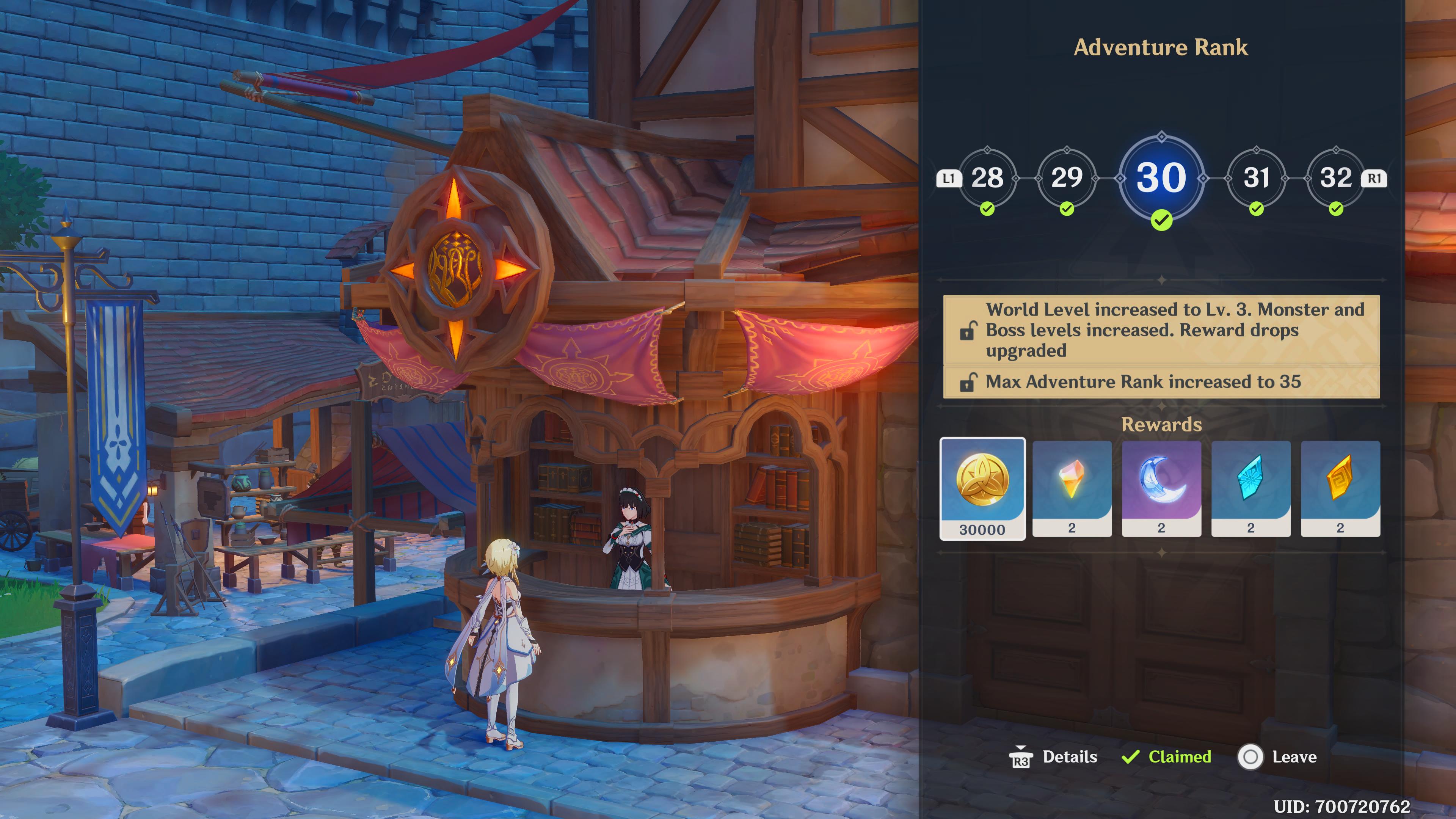 How to increase Adventure Rank and World Level in Genshin Impact ...