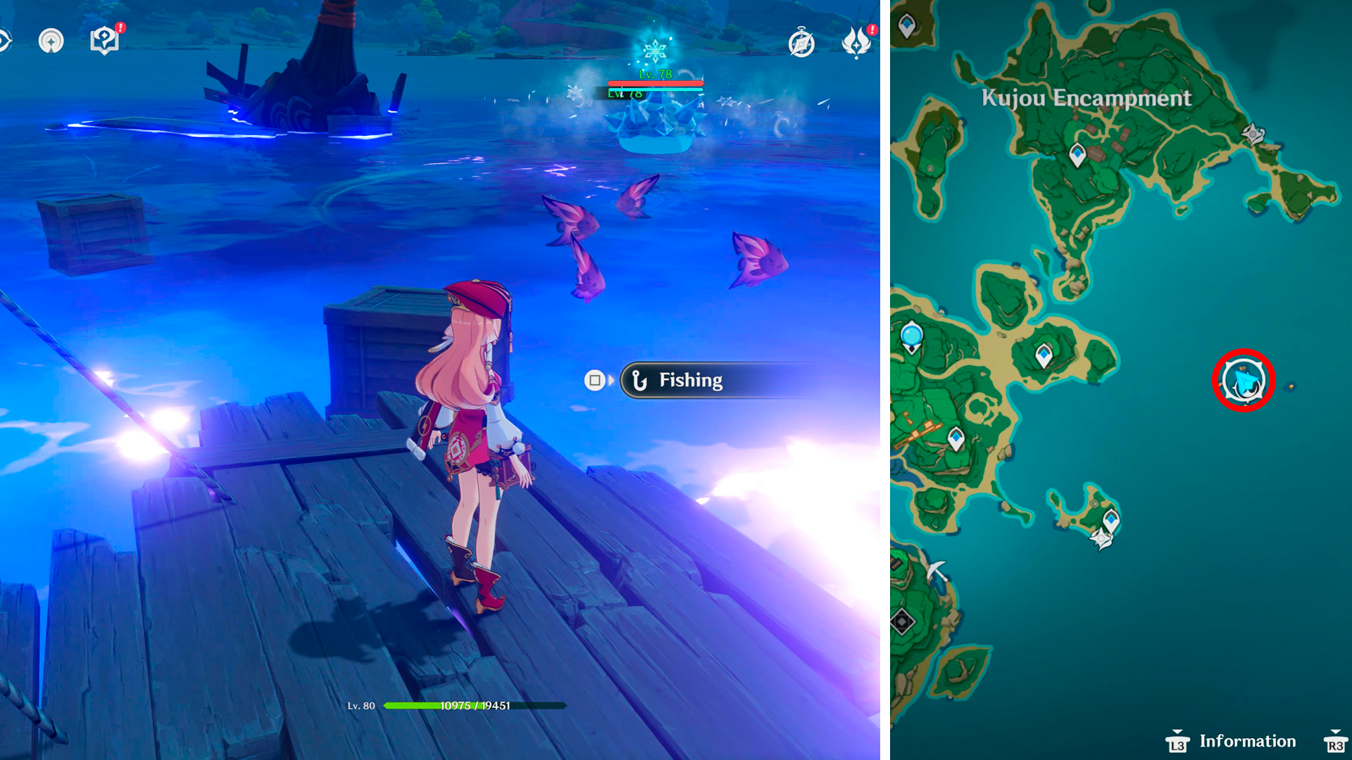 Genshin Impact Fishing Spot locations, including which fish can be ...