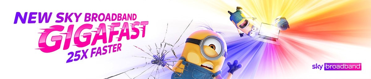 Get Sky Broadband's new Gigafast full fibre service for just £52 per ...