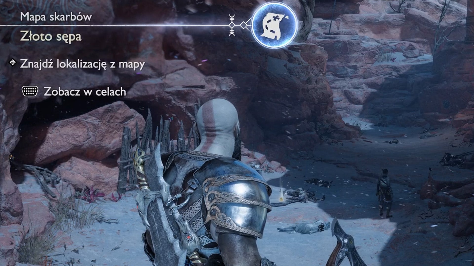 God of War Ragnarok - mapa skarbów: złoto sępa | Eurogamer.pl