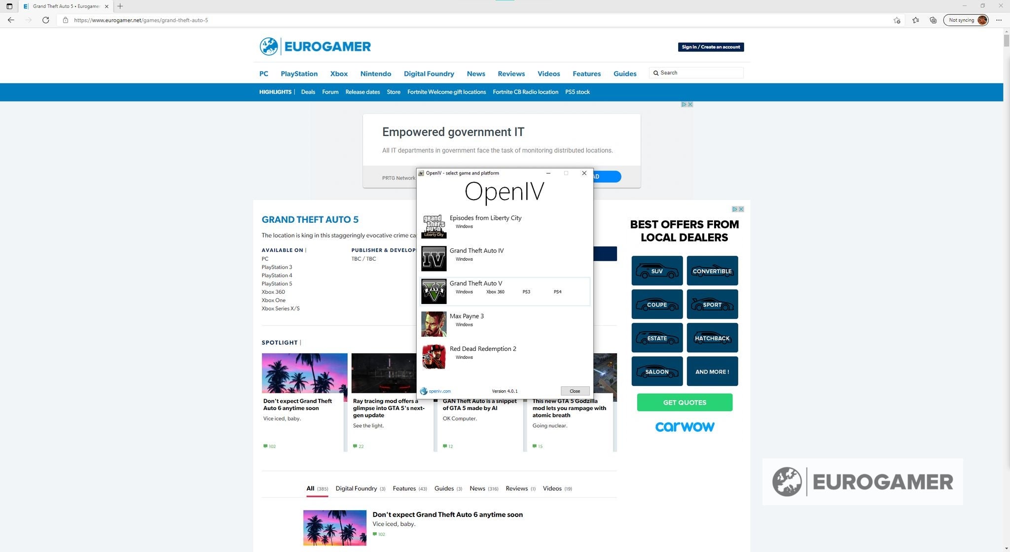 GTA 5 mod install guide: How to install and get GTA 5 mods on PC ...