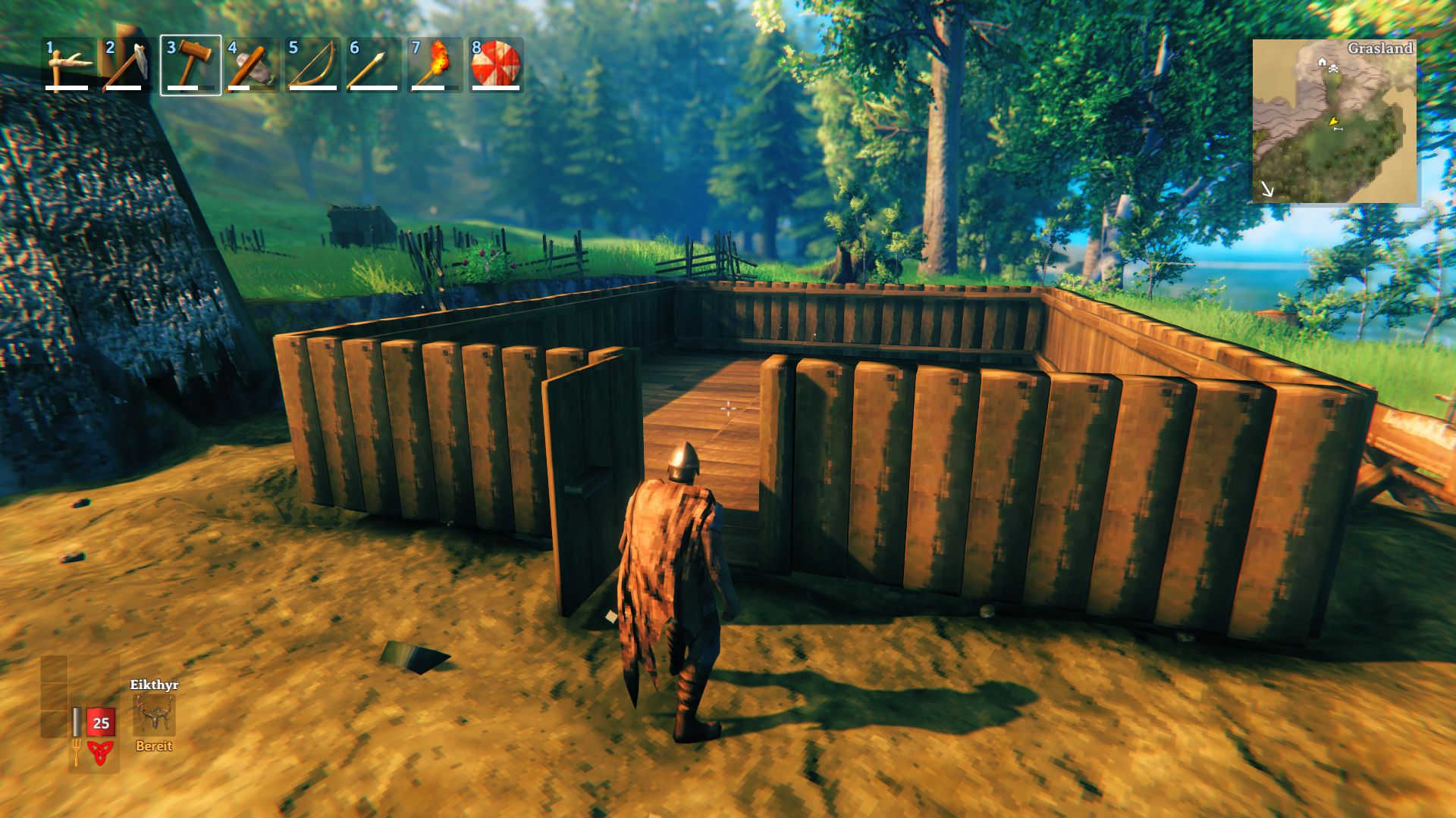 Valheim: Wände, Dach, Schornstein, Haus kaputt (Zerfall und Abnutzung ...