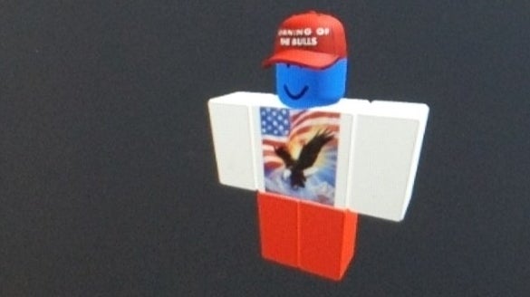 Hacked Roblox accounts are spreading Trump propaganda | Eurogamer.net