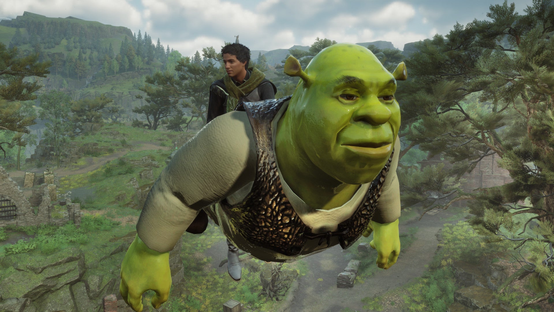 Spider-Man z pistoletem lata na Shreku. Oto pierwsze mody do Hogwarts ...