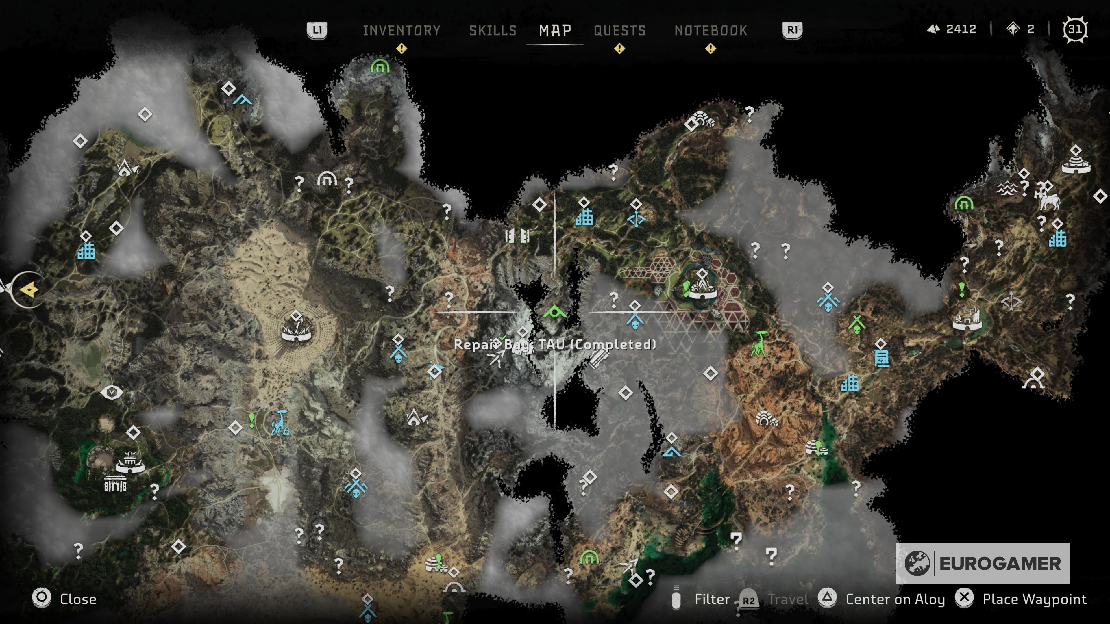 Horizon Forbidden West cauldron locations: All cauldrons and machine ...