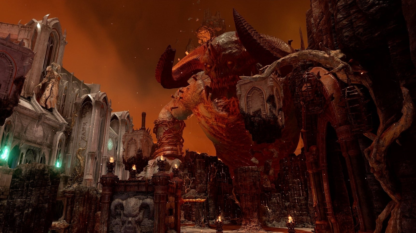 id shows off Doom Eternal's Slayer-versus-demons asymmetrical ...