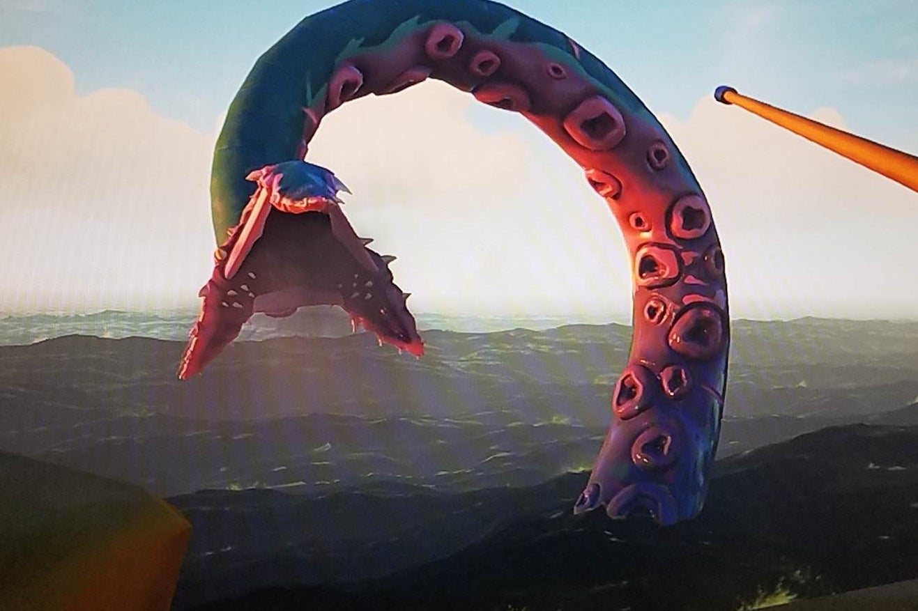 Imagens do Kraken em Sea of Thieves escapam para a Internet | Eurogamer.pt