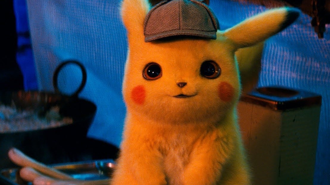 Live-action Detective Pikachu trailer features disturbingly realistic ...