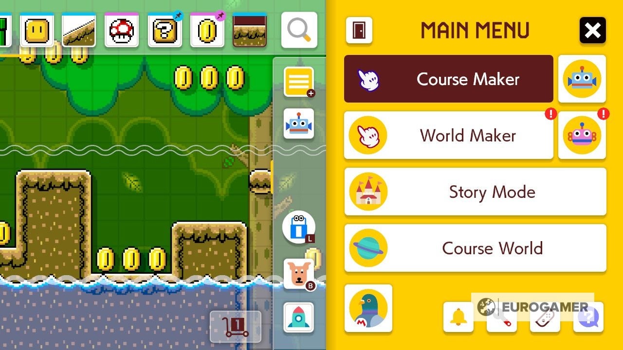 Mario Maker 2's World Maker explained: How to access the map maker ...