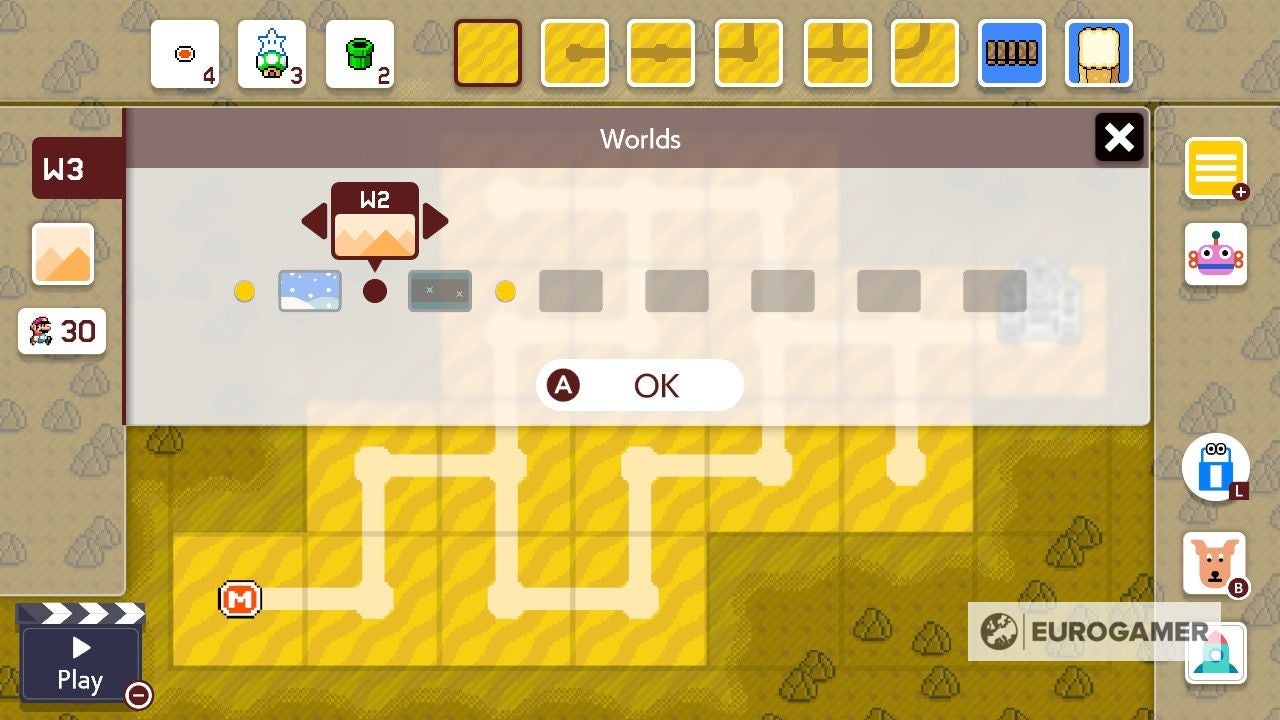 Mario Maker 2's World Maker explained: How to access the map maker ...