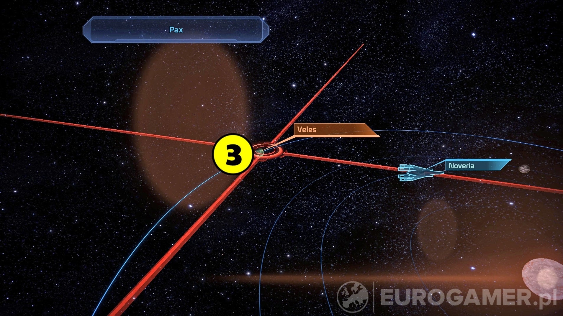 Mass Effect 1 - mapa galaktyki: jak latać na planety | Eurogamer.pl