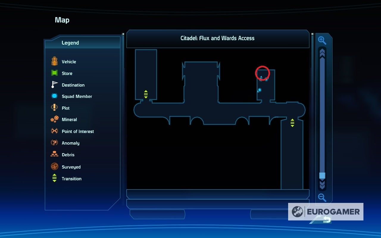 Mass Effect - Keeper locations: How to complete the Citadel: Scan the ...