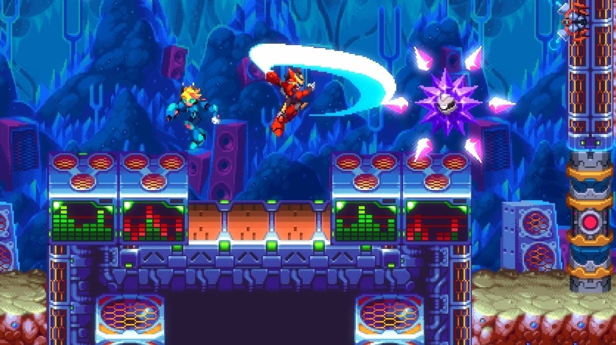 Mega-Man-X-inspired rogue-like sequel 30XX enters Steam early access in ...