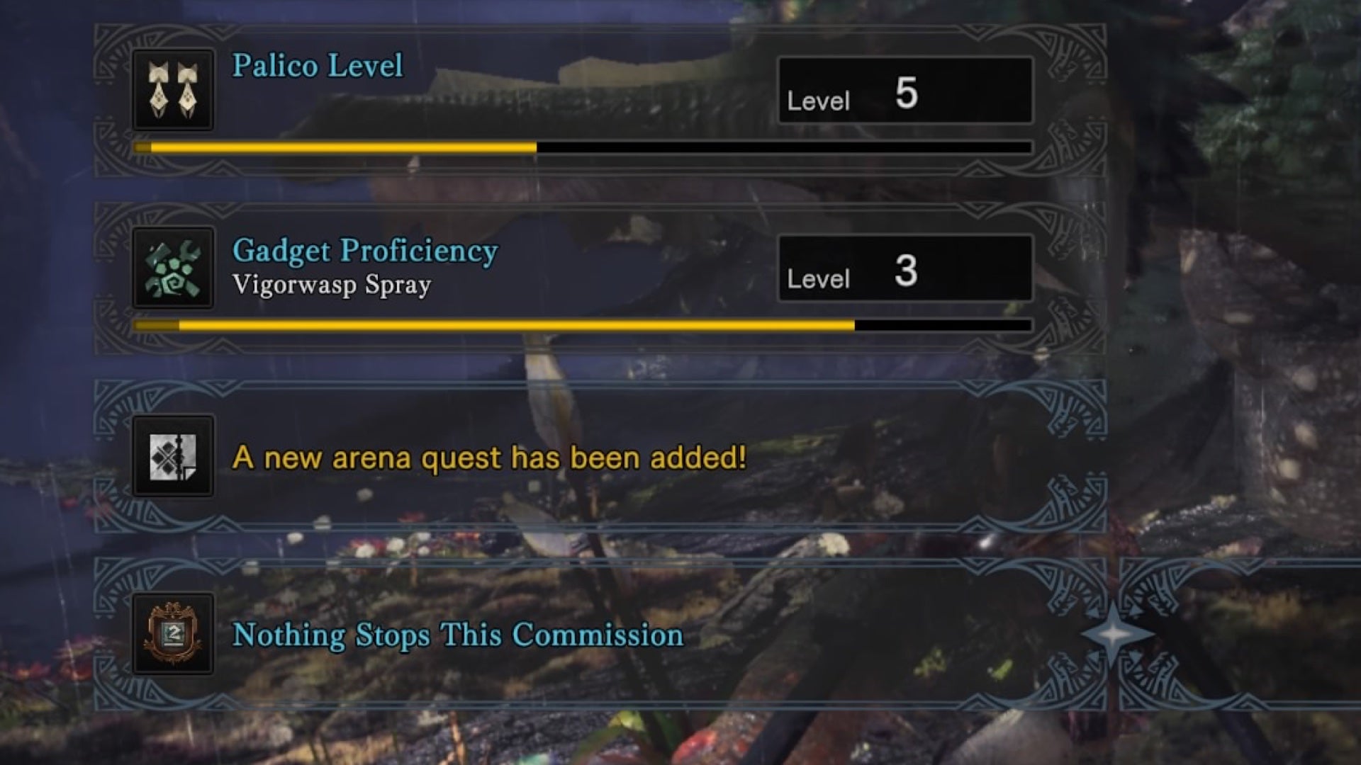 Monster Hunter World Palico upgrades - Palico Gadgets, Palico armour ...