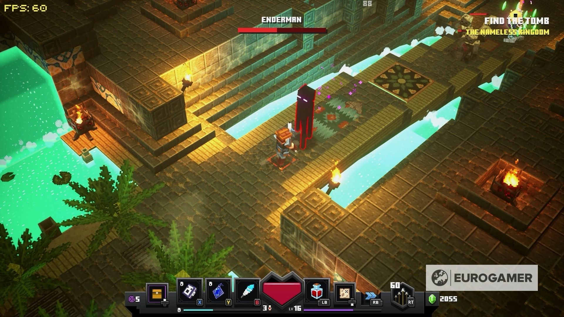 Minecraft Dungeons Enderman strategy | Eurogamer.net