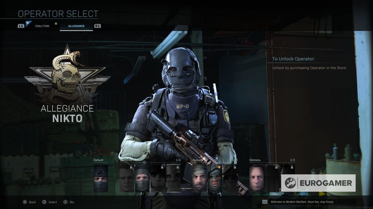 Modern Warfare's Nikto explained: How to get the missing Operator ...