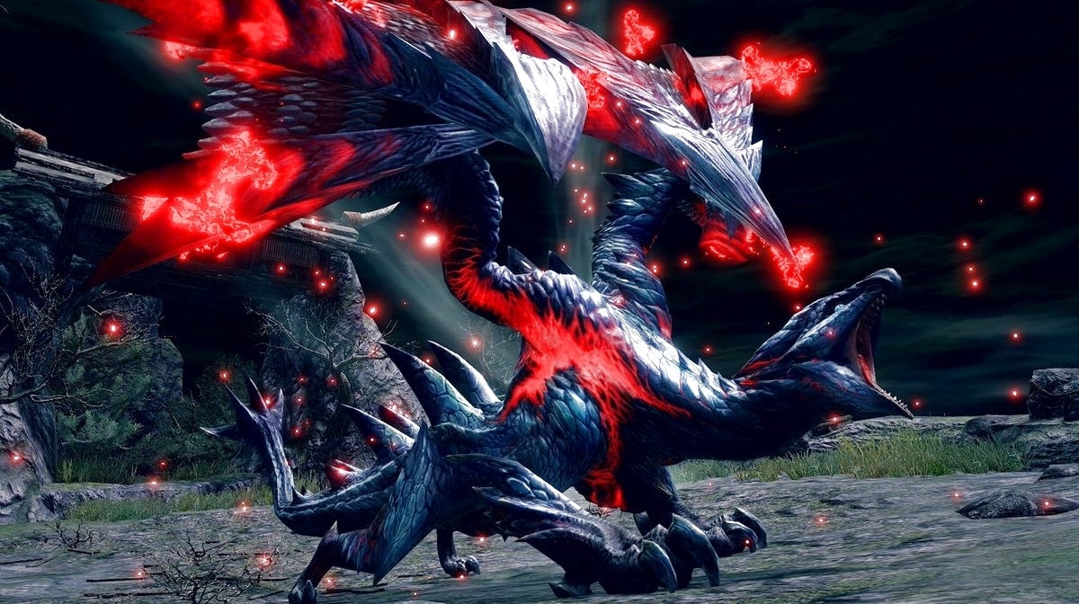 Monster Hunter Rise adds Crimson Glow Valstrax and Apex Zinogre ...