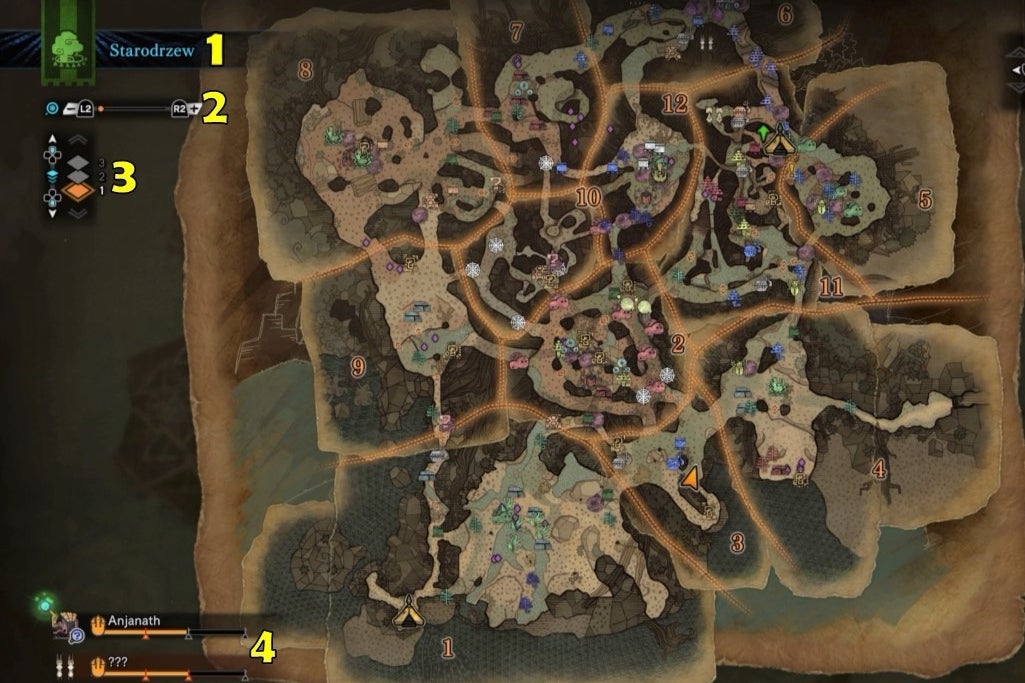 Monster Hunter World - mapa: przydatne informacje | Eurogamer.pl