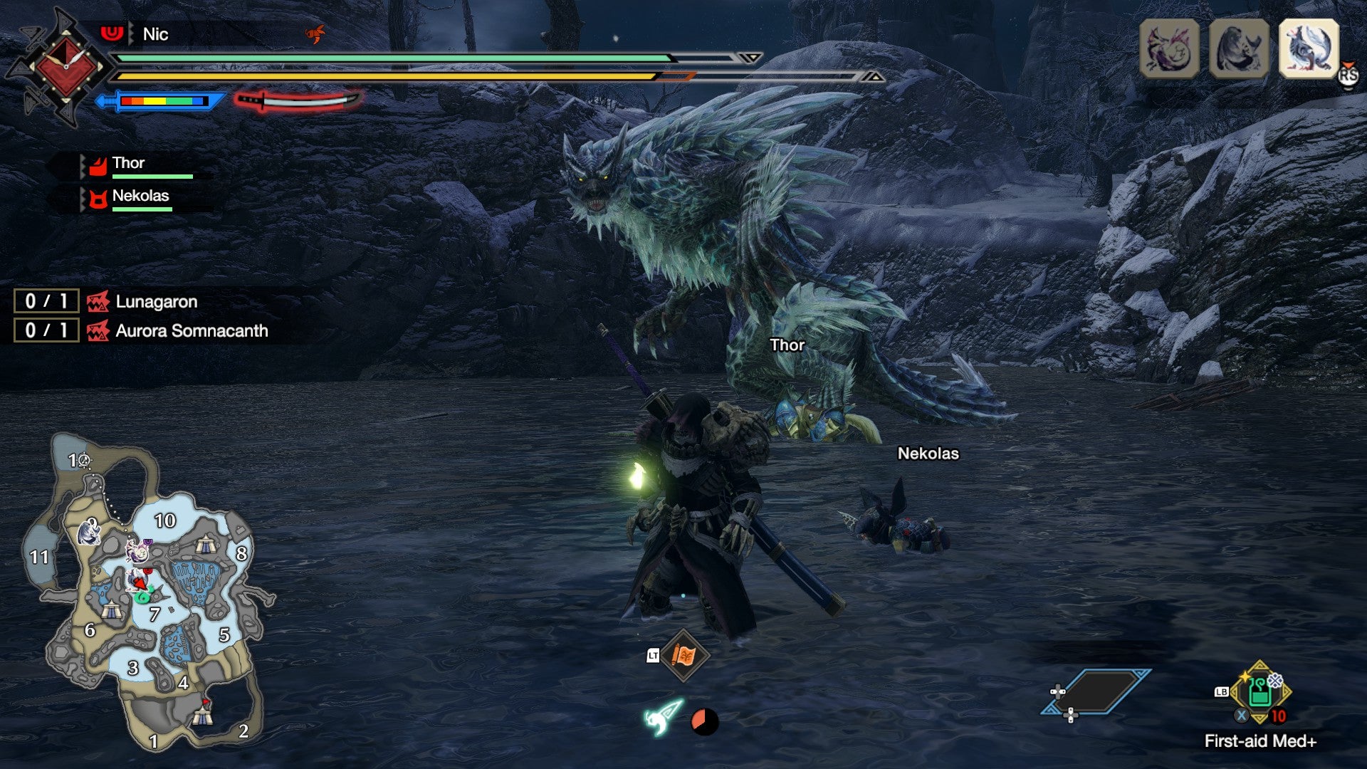 Monster Hunter Rise Sunbreak Lunagaron strategy, weakness, and how to ...