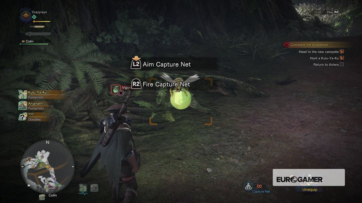 Monster Hunter World - How to capture monsters large and small ...