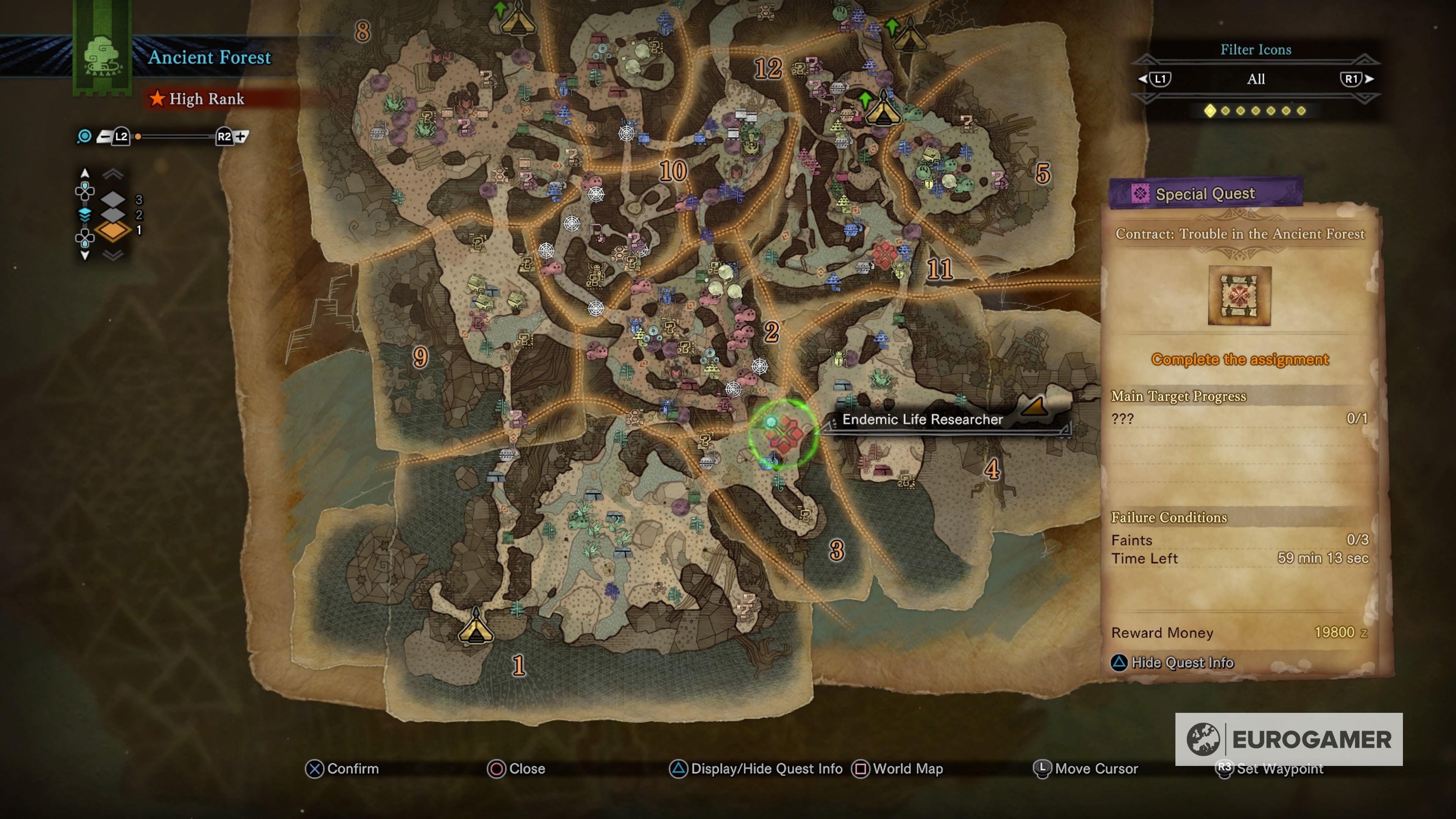 Monster Hunter World - The Witcher quest guide: Trouble in the Ancient ...