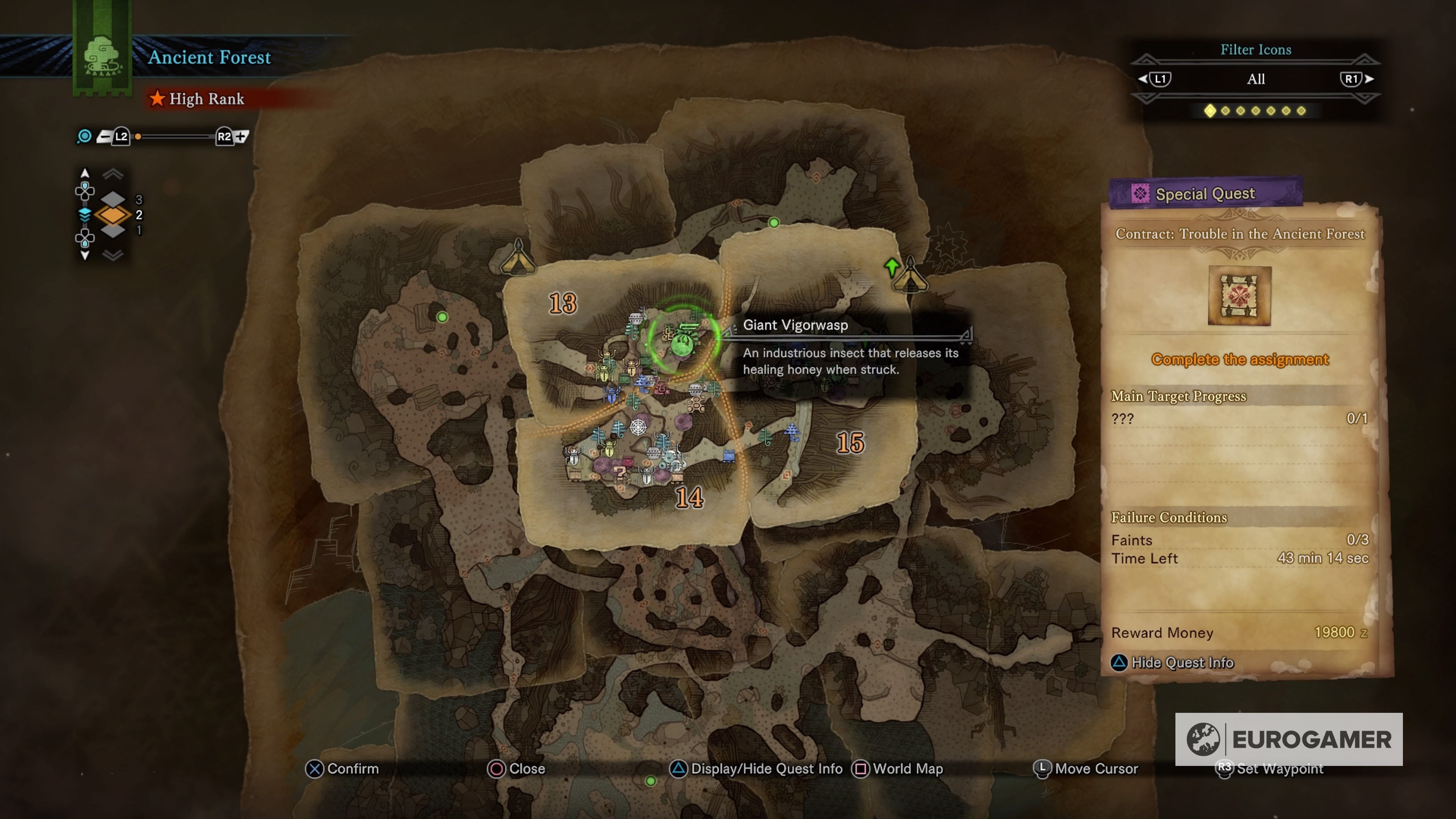 Monster Hunter World - The Witcher quest guide: Trouble in the Ancient ...