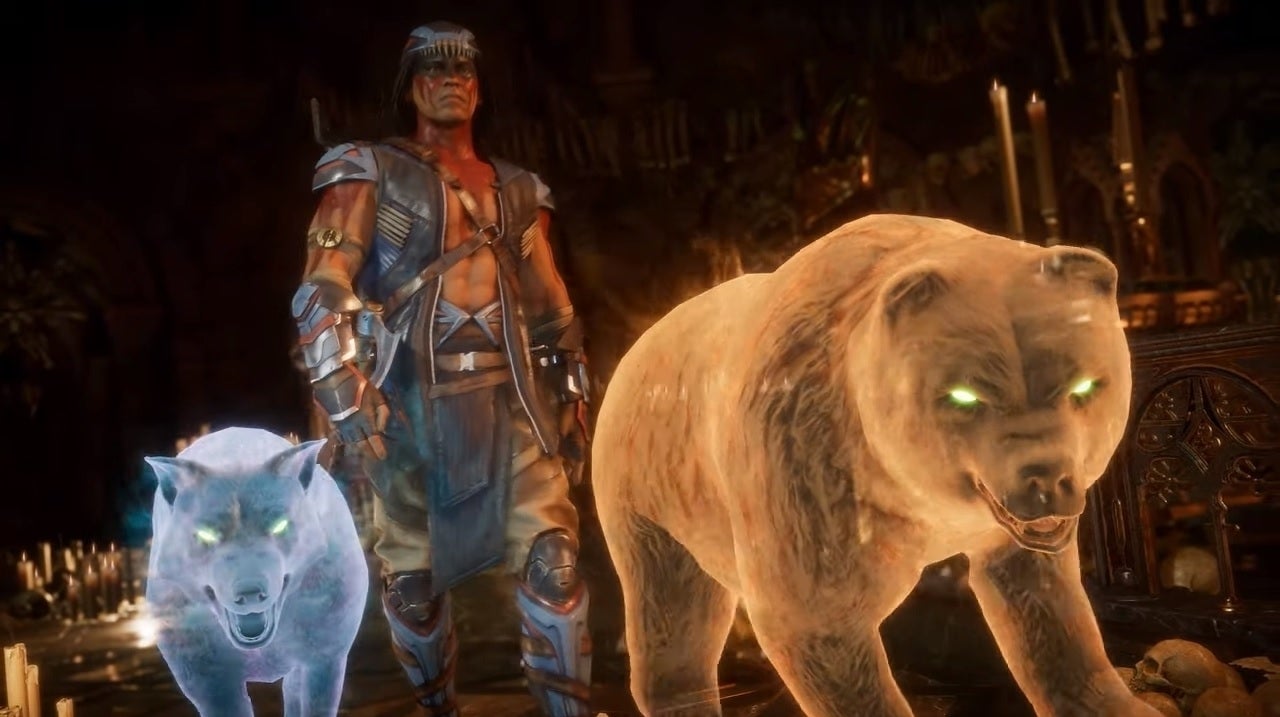 Mortal Kombat 11 Nightwolf gameplay reveals magic arrows, tomahawk ...