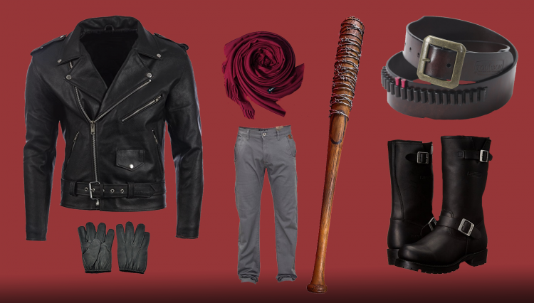 Negan Halloween Costume Guide The Walking Dead Diy Jelly Deals