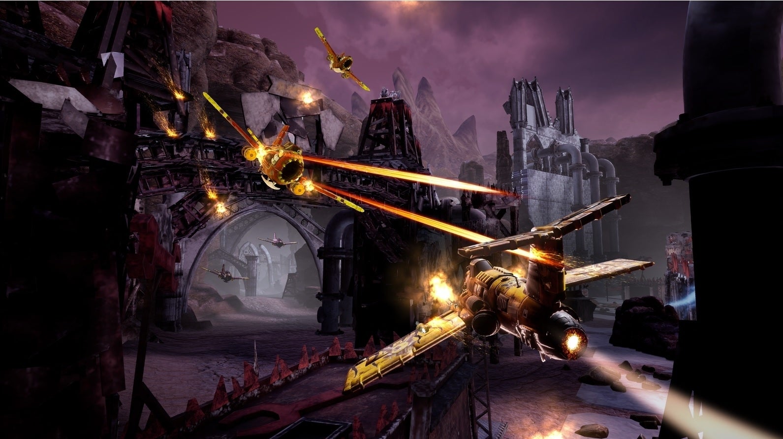 New Warhammer 40K aerial combat game gives Orks a starring role ...