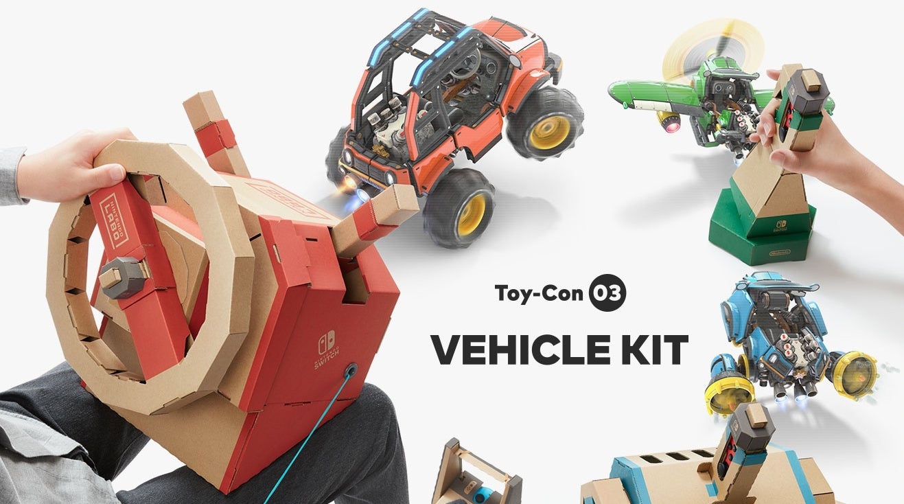 Nintendo reveals more about Labo Vehicle Kit in extended video ...