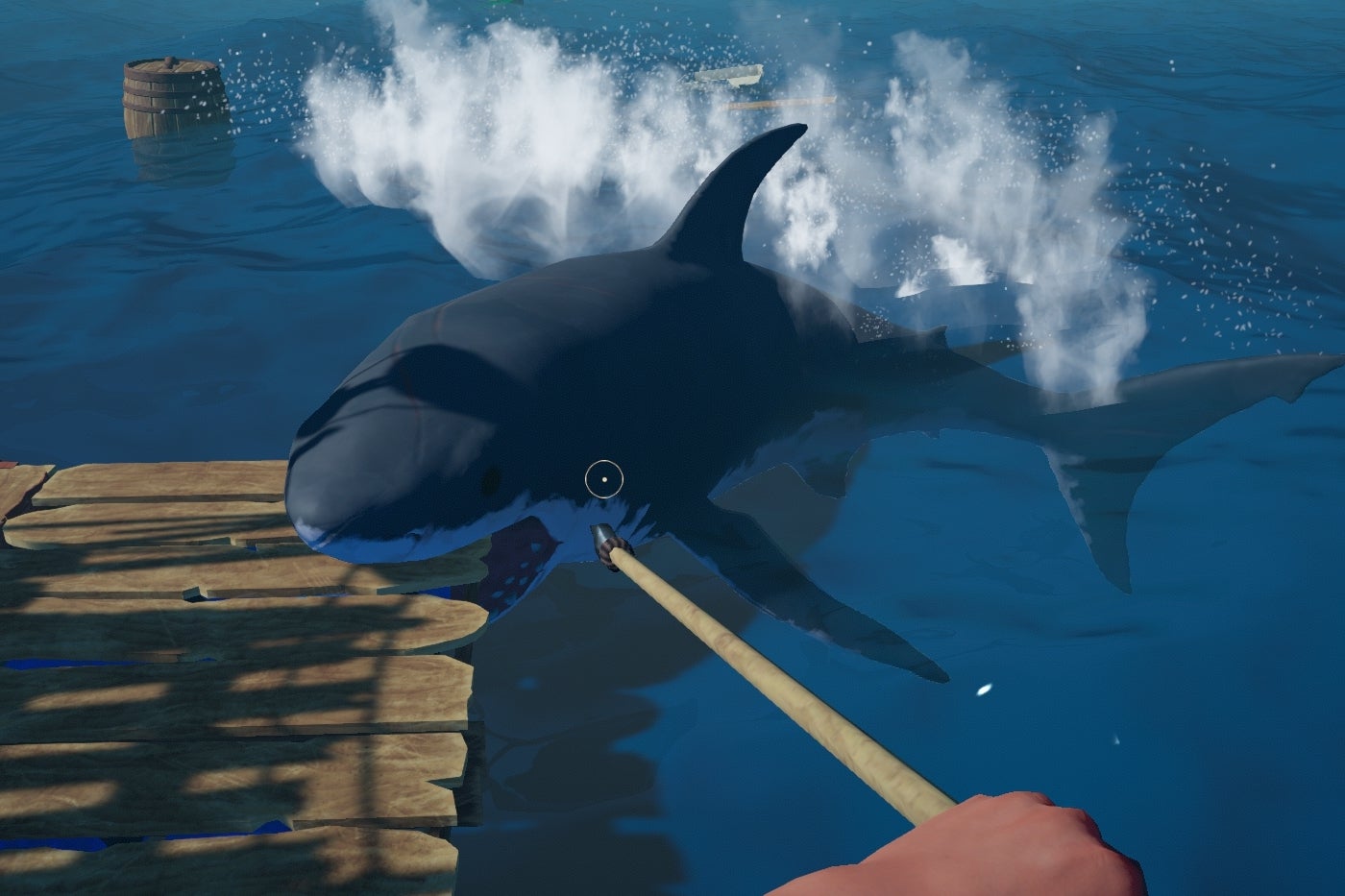 Oceanic survival game Raft now has an epic VR mod that will certainly ...