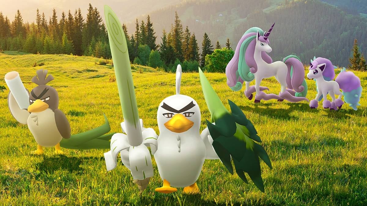 Pokémon Go Galarian Pokémon forms list | Eurogamer.net