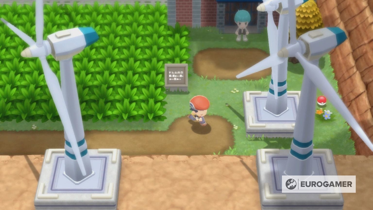 Floaroma Town, Meadow and Valley Windworks - Pokémon, trainers and ...