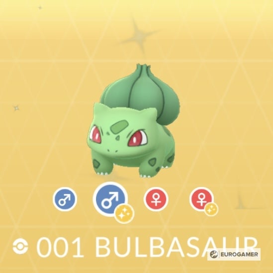 Shiny Bulbasaur, evolution chart, 100% perfect IV stats and Venusaur ...