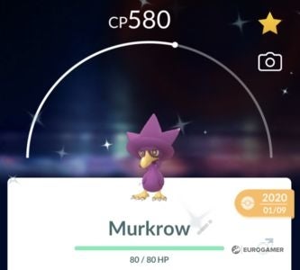 Murkrow 100% perfect IV stats, shiny Murkrow in Pokémon Go explained ...