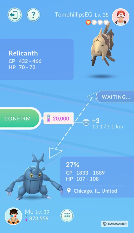 Pokémon Go Trading costs, trade evolution list and Special Trade ...