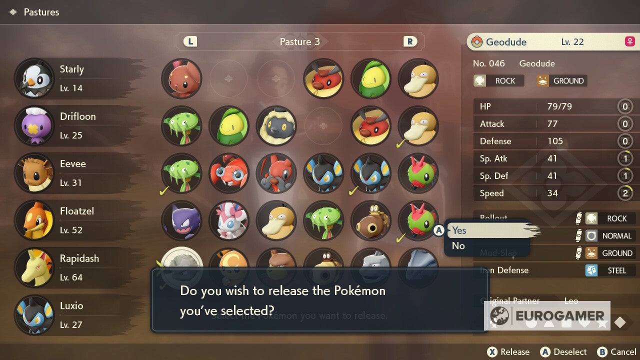 Pokémon Legends Arceus Effort Levels: How to raise Effort Levels and ...