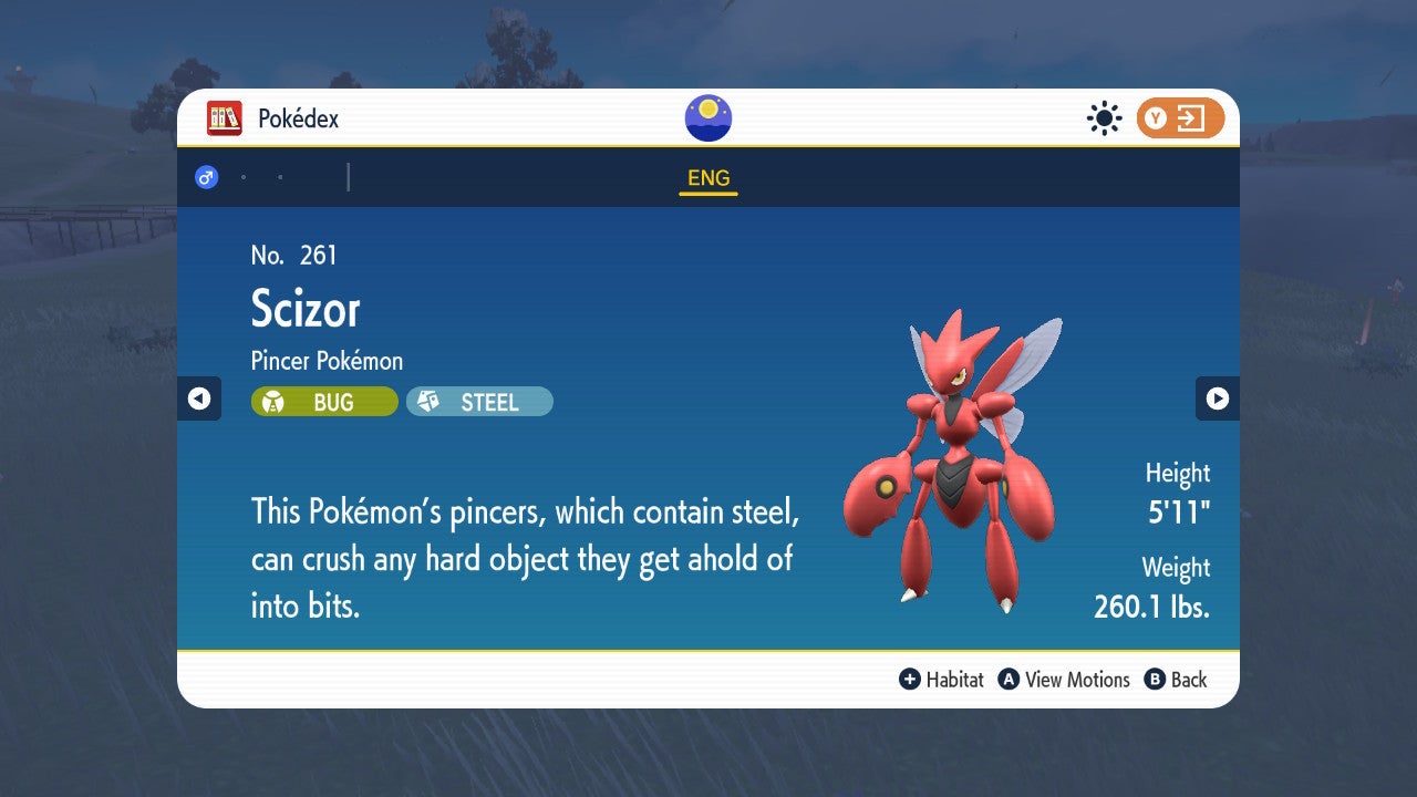 How to evolve Scyther into Scizor in Pokémon Scarlet and Violet ...