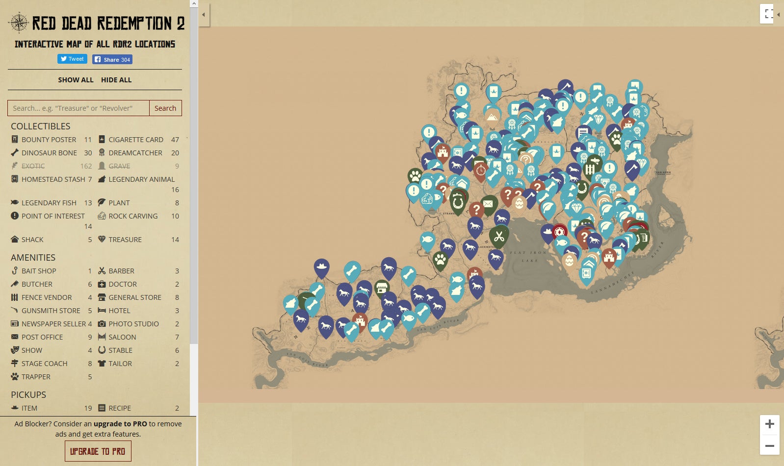 Red Dead Redemption 2: Die Map und Online-Karte im Detail | Eurogamer.de