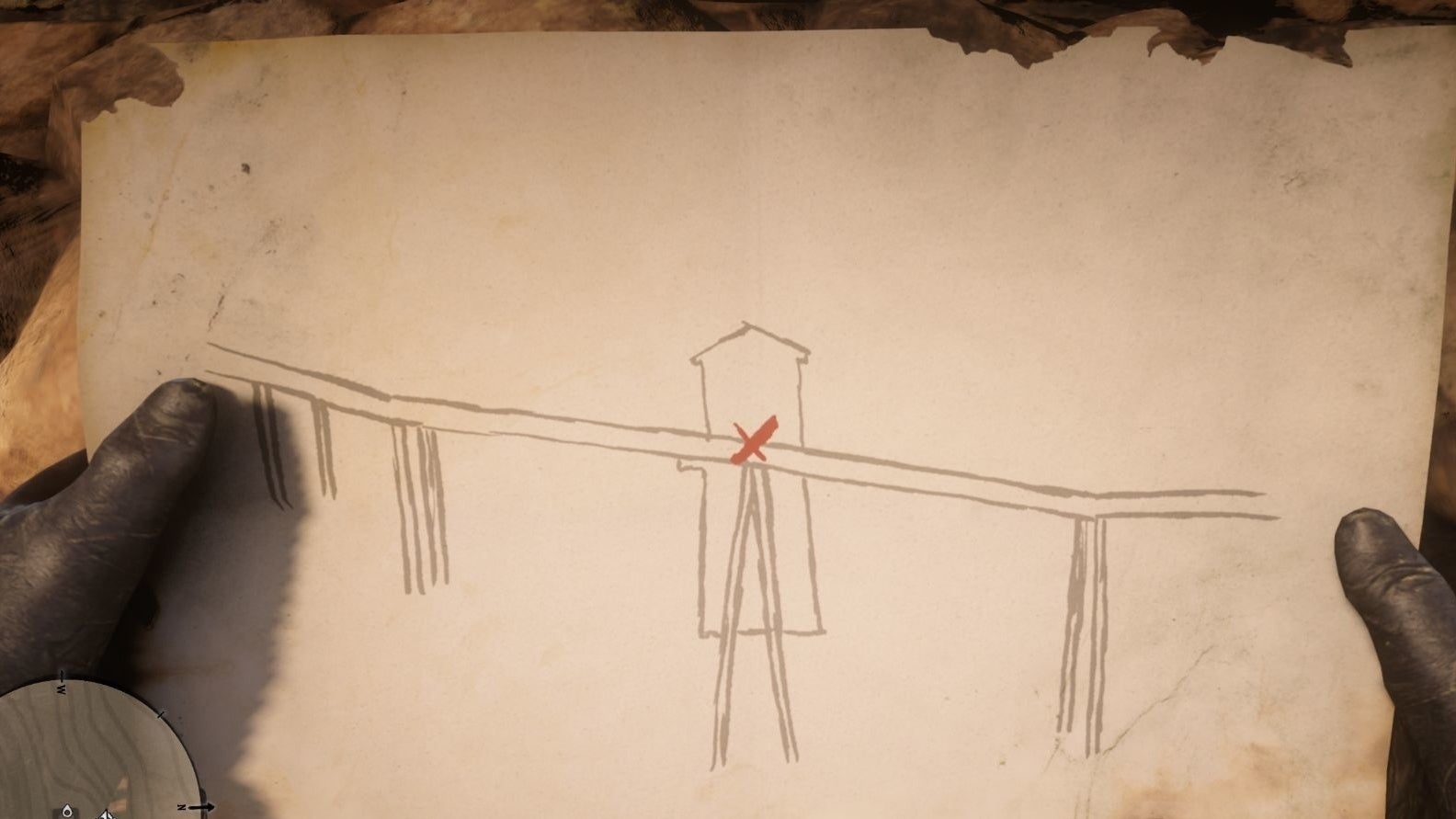 Red Dead Redemption 2 The Elemental Trail Treasure Map locations ...