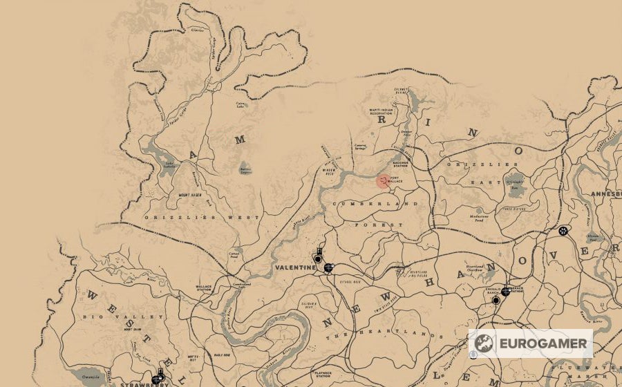 Red Dead Redemption 2: Die Map und Online-Karte im Detail | Eurogamer.de