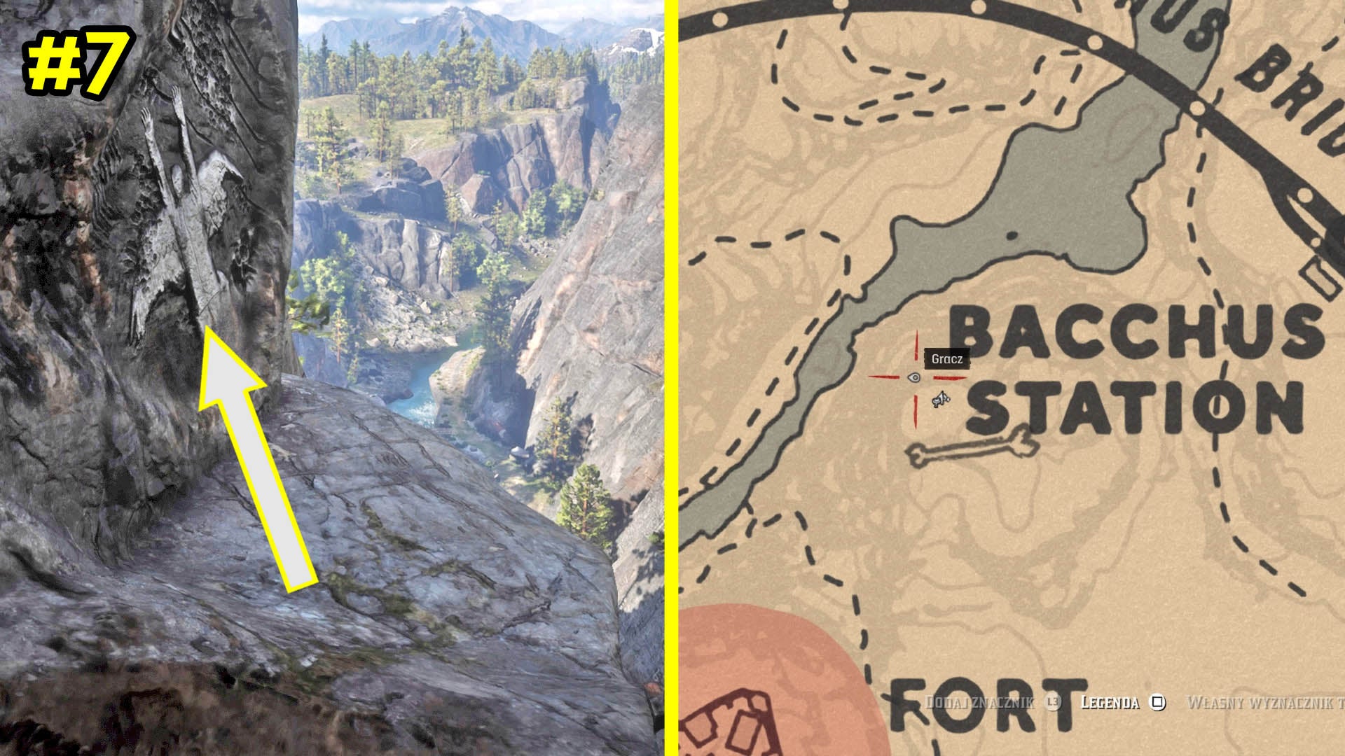 Red Dead Redemption 2 - petroglify, rzeźby w skale (mapa): misja ...
