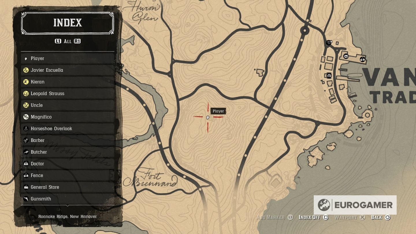 Red Dead Redemption 2 Poisonous Trail Treasure Map location and ...