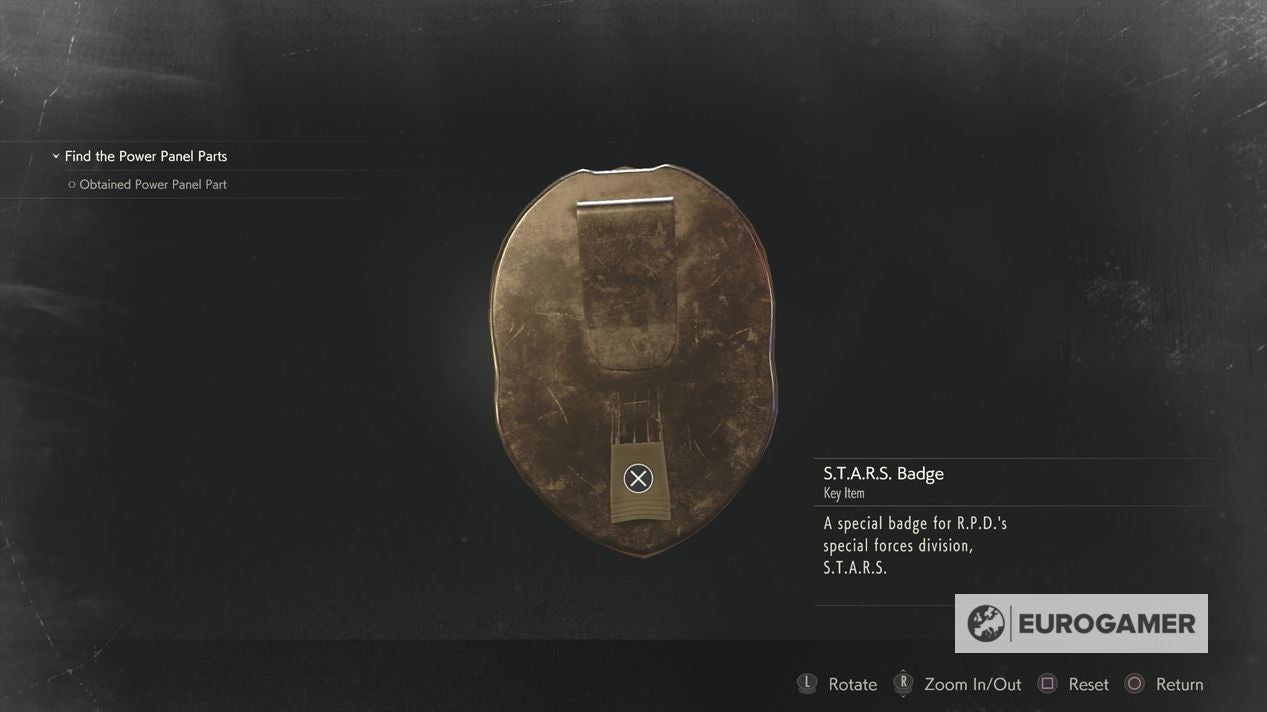 Resident Evil 2 - Bejeweled Box, USB Dongle Key, STARS Badge and ...