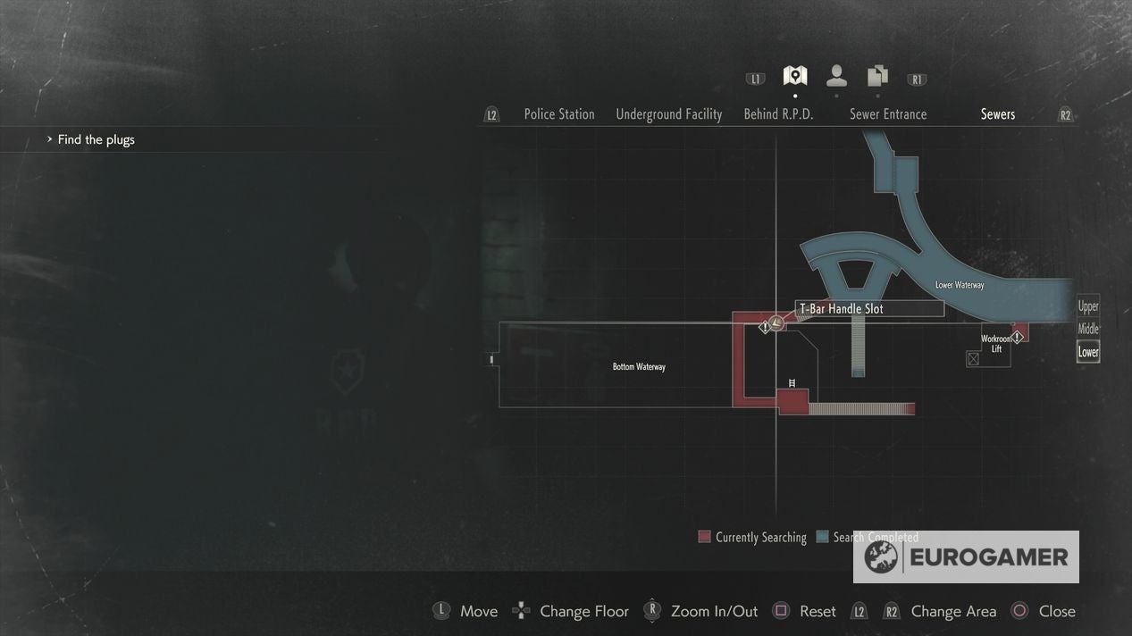 Resident Evil 2 - King, Queen and Rook Plug locations, Supplies Storage ...