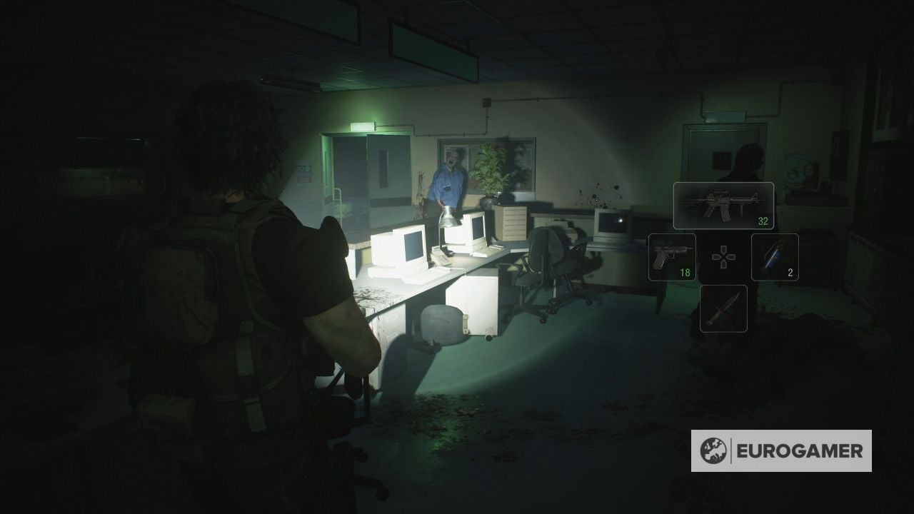 Resident Evil 3 - Hospital safe code, beat Hunters and find the ...