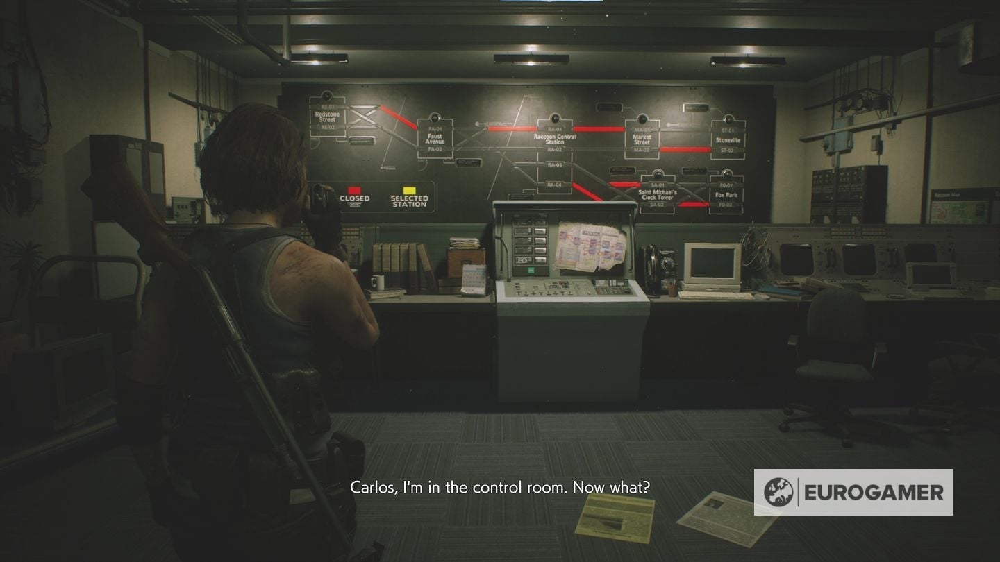 Resident Evil 3 train puzzle solution: How to bring the trains online ...