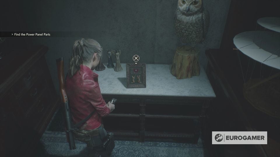 Resident Evil 2 - Chief's Office, Heart Key location | Eurogamer.net